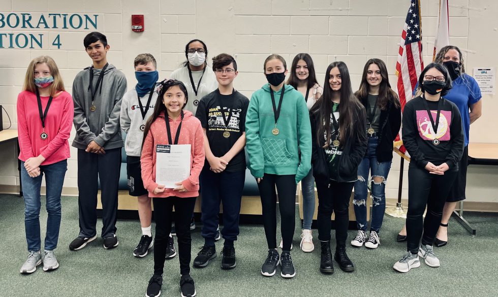 January Student of the Month | Charles S. Rushe Middle School