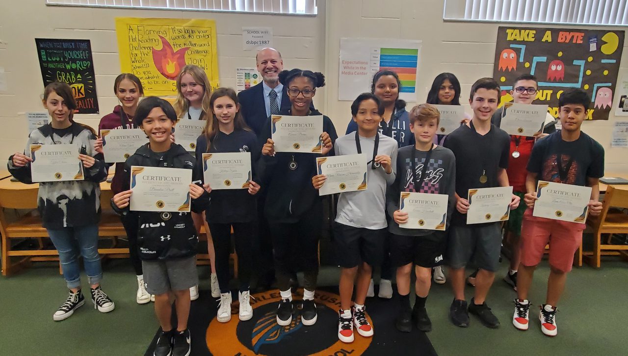 February Student of the Month | Charles S. Rushe Middle School