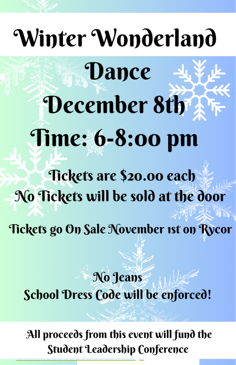 Winter Wonderland Dance | Charles S. Rushe Middle School